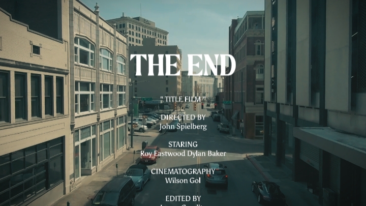 Film Ending Credits Template - Pippit