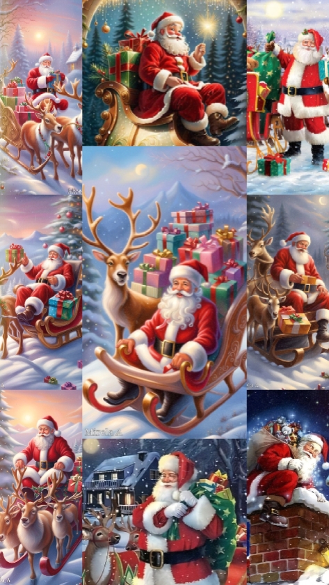 Santa Claus Edit Photo Face Elf - Pippit