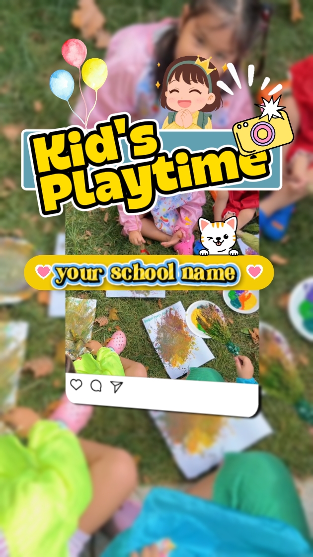 Kids Playtime Template - Pippit