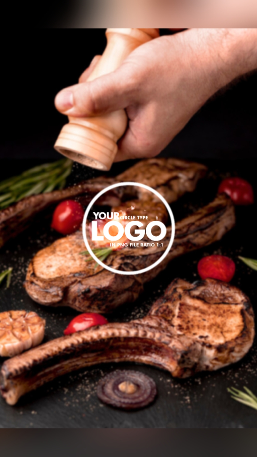 Restaurant Animation Logo - Pippit