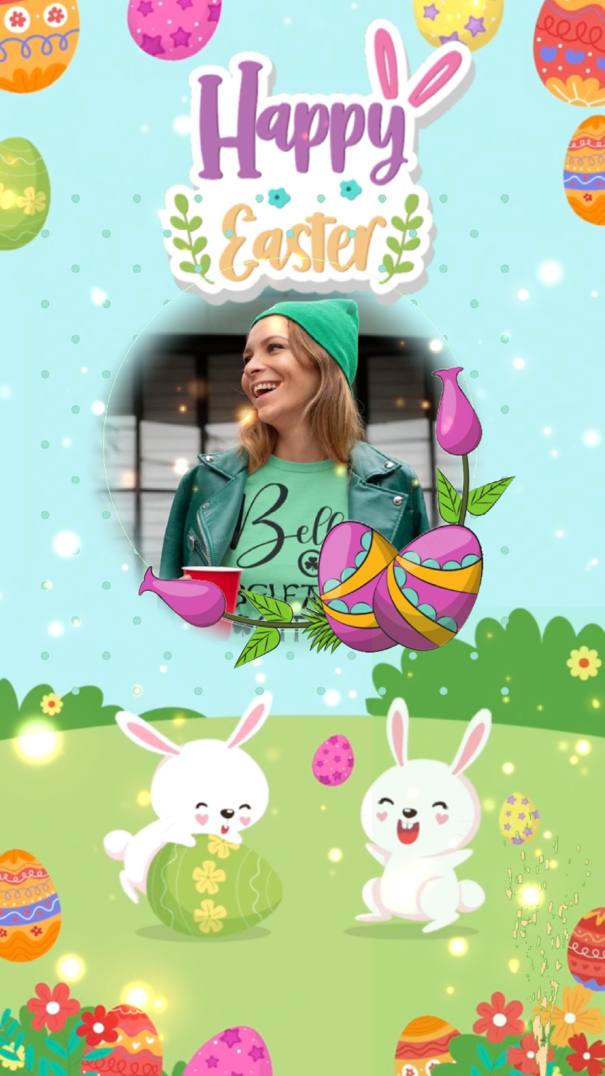 Happy EASTER - video template by CapCut