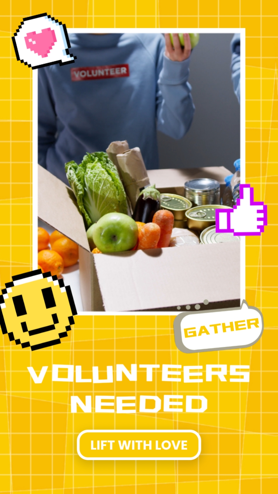 Volunteer Work Template - Pippit