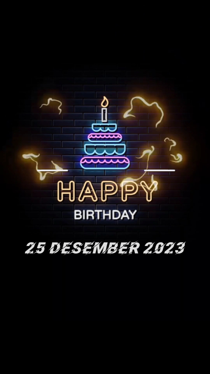 Happy Birthday Templates 25 Dec - Pippit