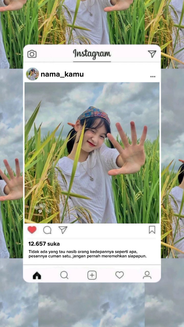 Template Instagram Edit - Pippit