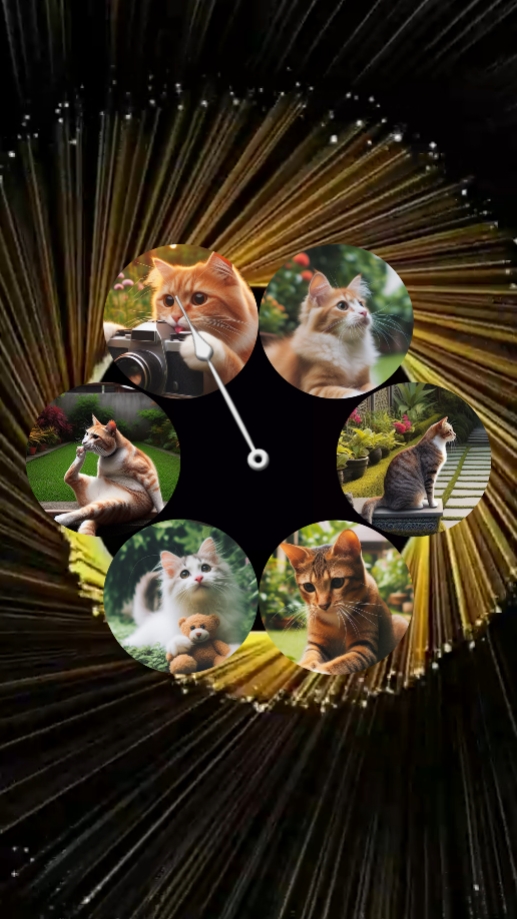 Transisi Jam - contoh video - template CapCut