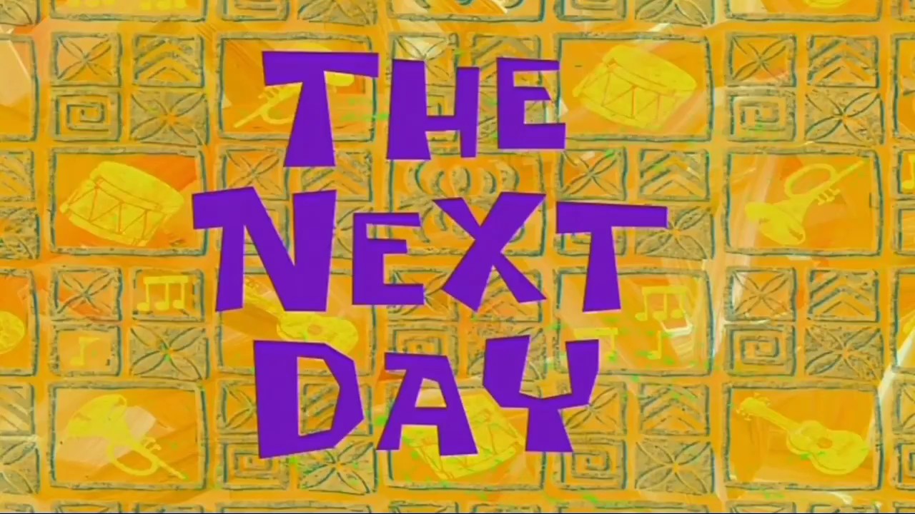 spongebob time card - CapCut