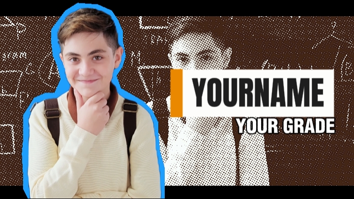 Self Introduction Template Landscape - Pippit