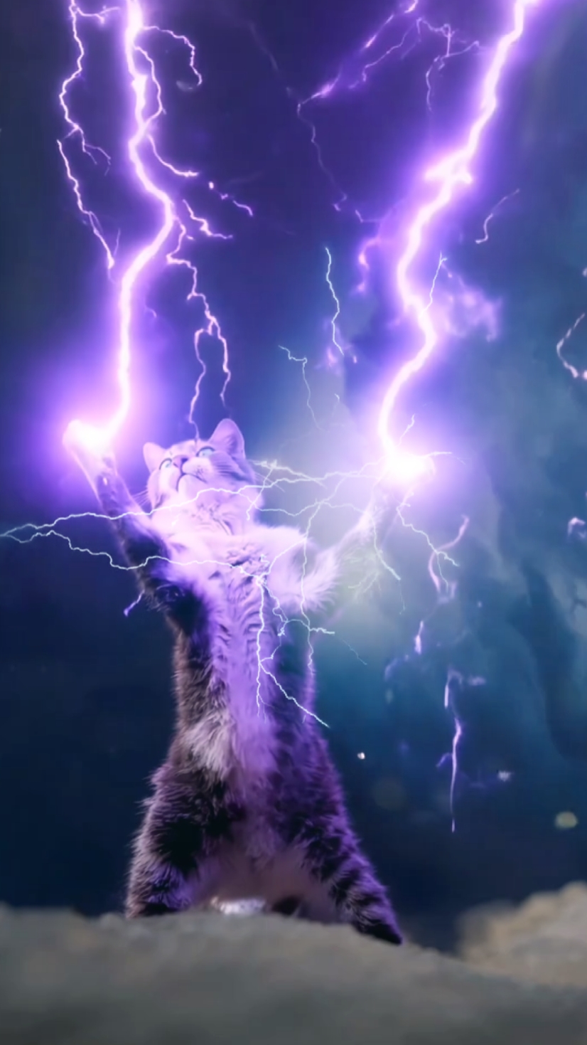 Thunder Storm Overlay Template - Pippit