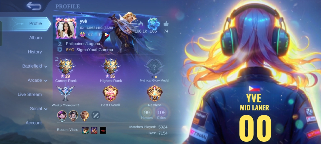 mobile legends - video template by CapCut