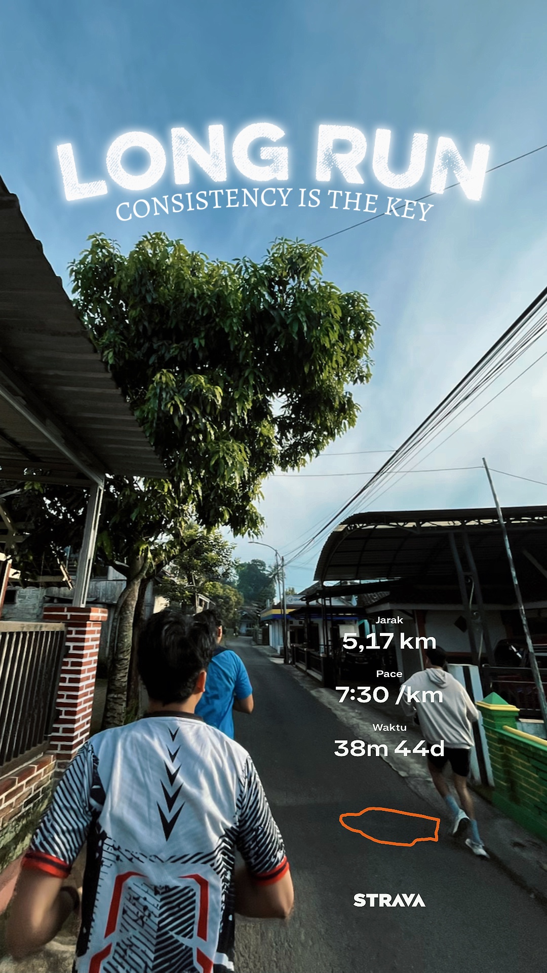 Strava Run Stats Running Overlay - Pippit