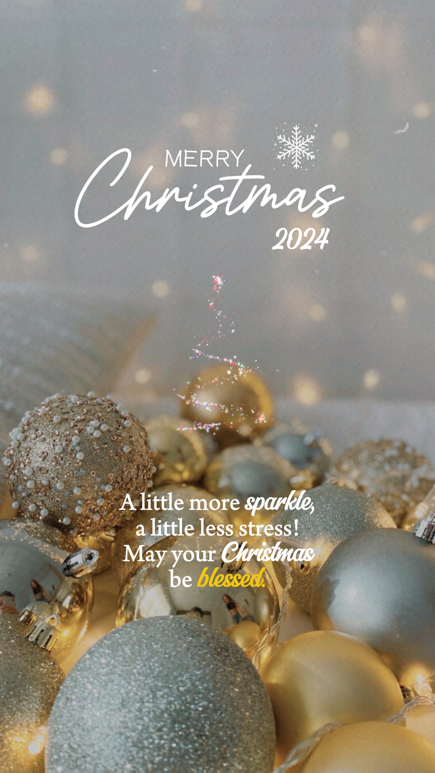 Christmas Word Template Plain - Pippit