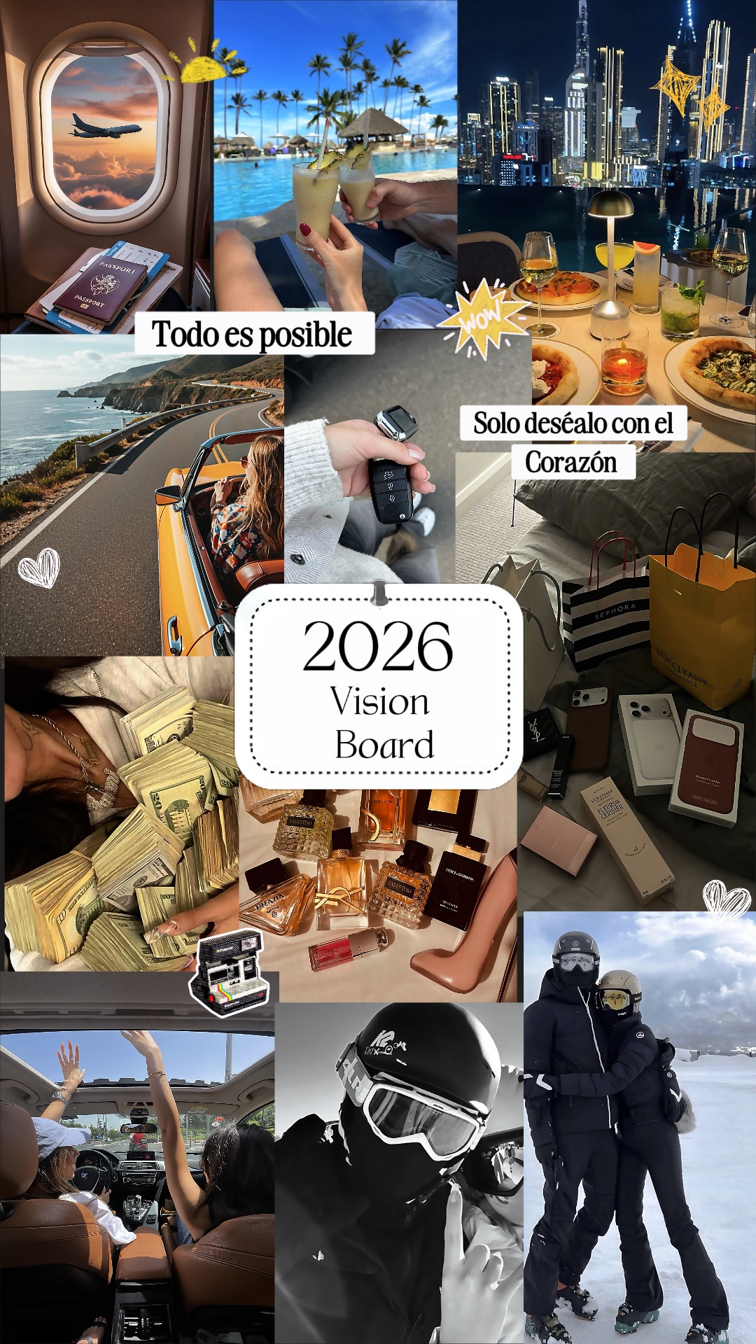 Vision Board 2026 Wallpaper Photo Free - Pippit