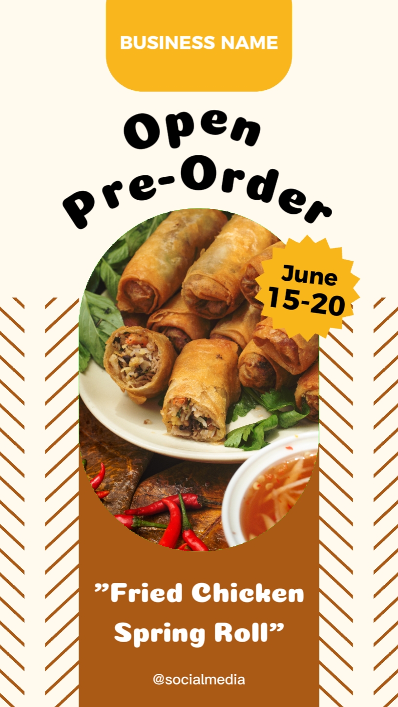 Poster Makanan - Pippit