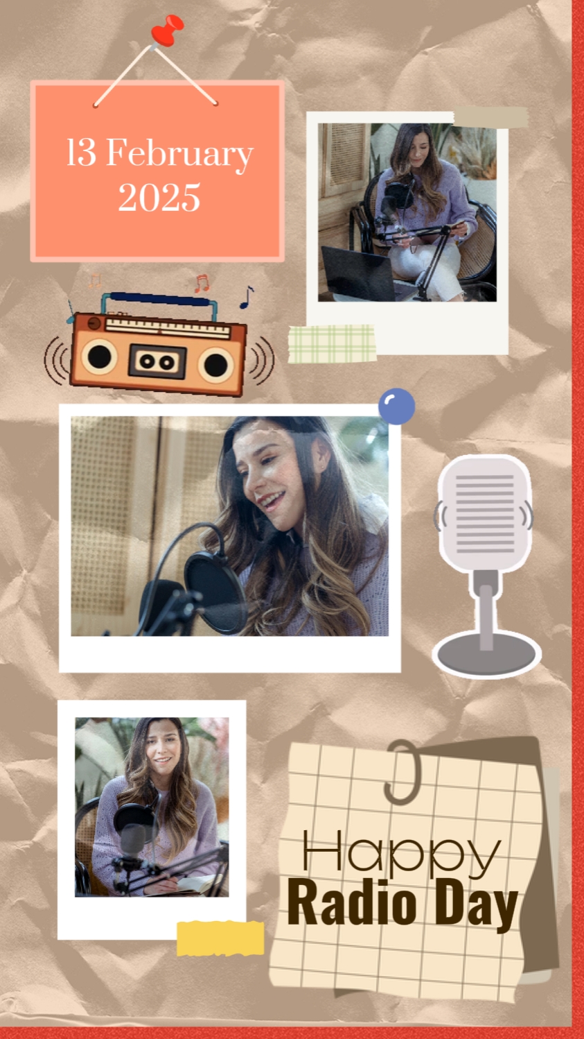 Radio Template Photo - Pippit