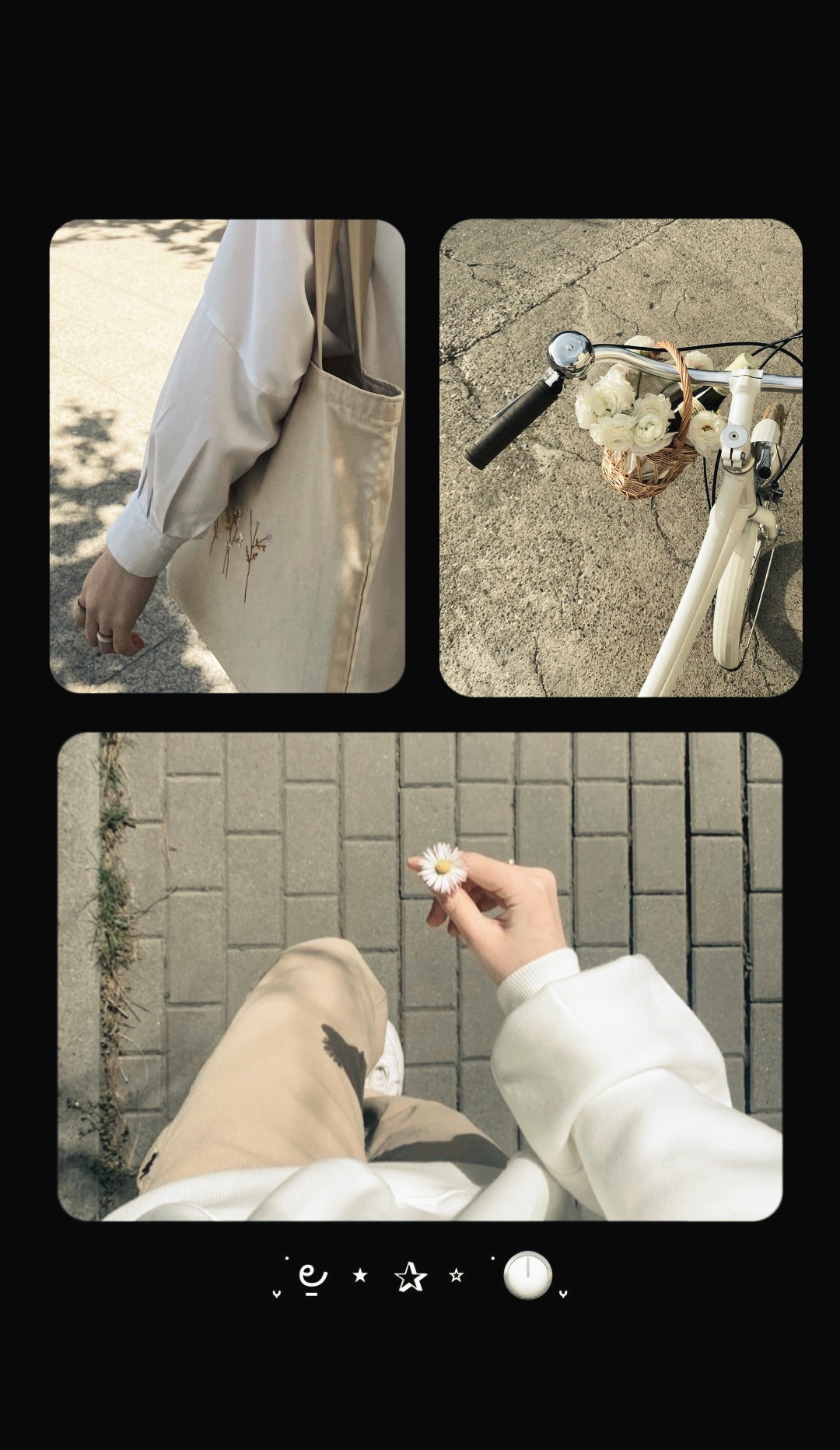 3 Pic Templates Aesthetic Frame - Pippit