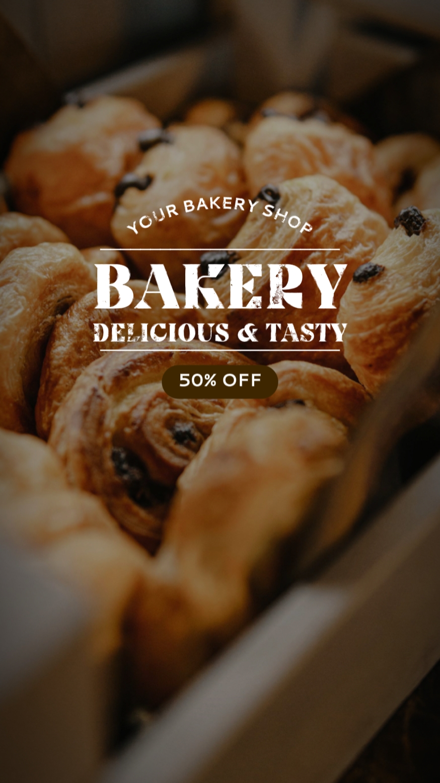 Bakery Shop Advertisement Template - Pippit