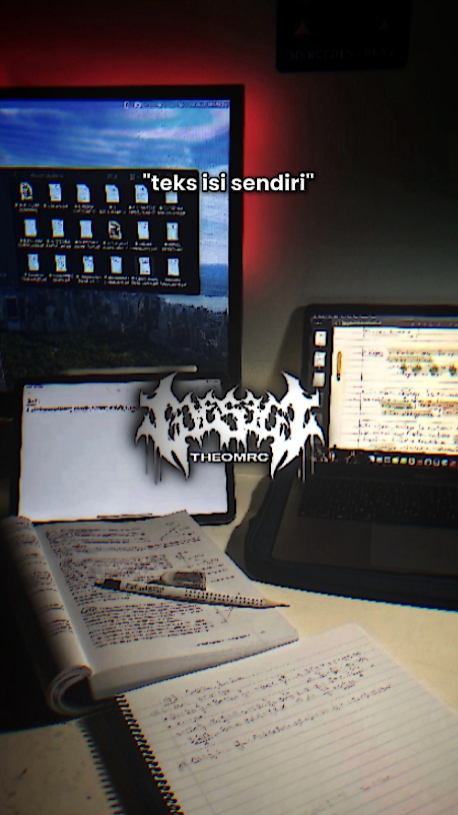 TEKS ISI SENDIRI - contoh video - template CapCut