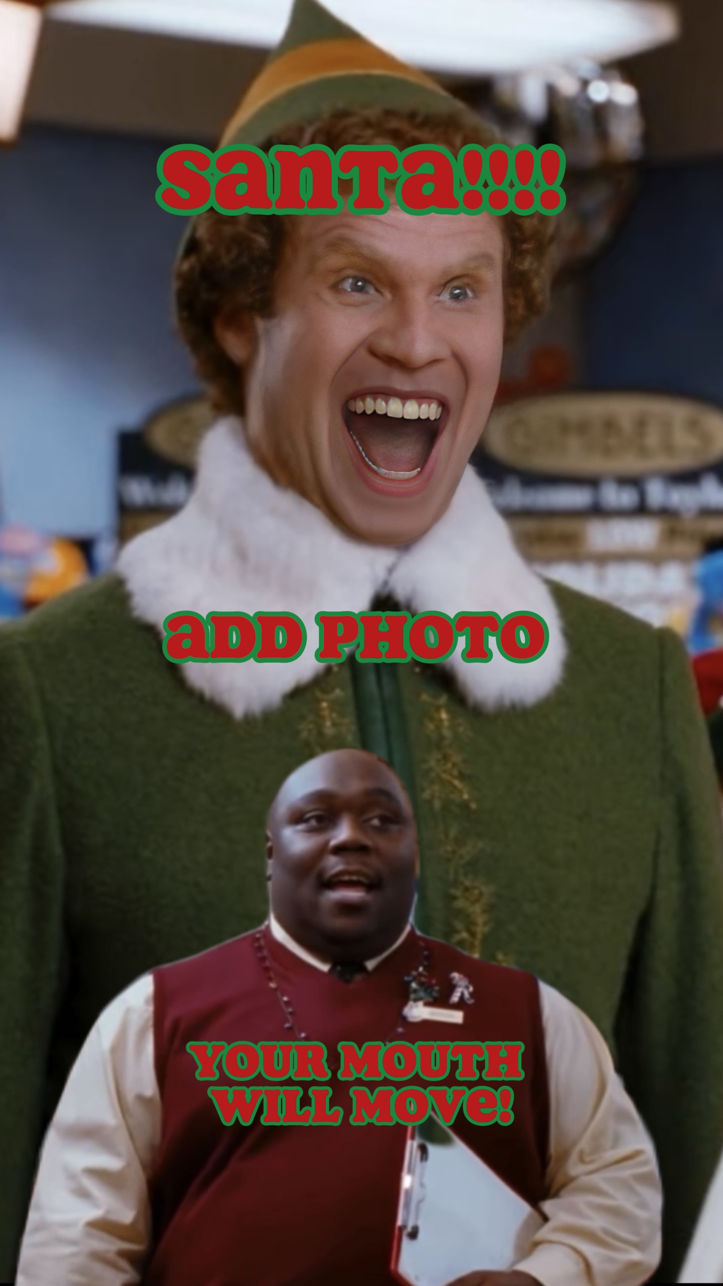 Santa Claus Edit Photo Face Elf - Pippit