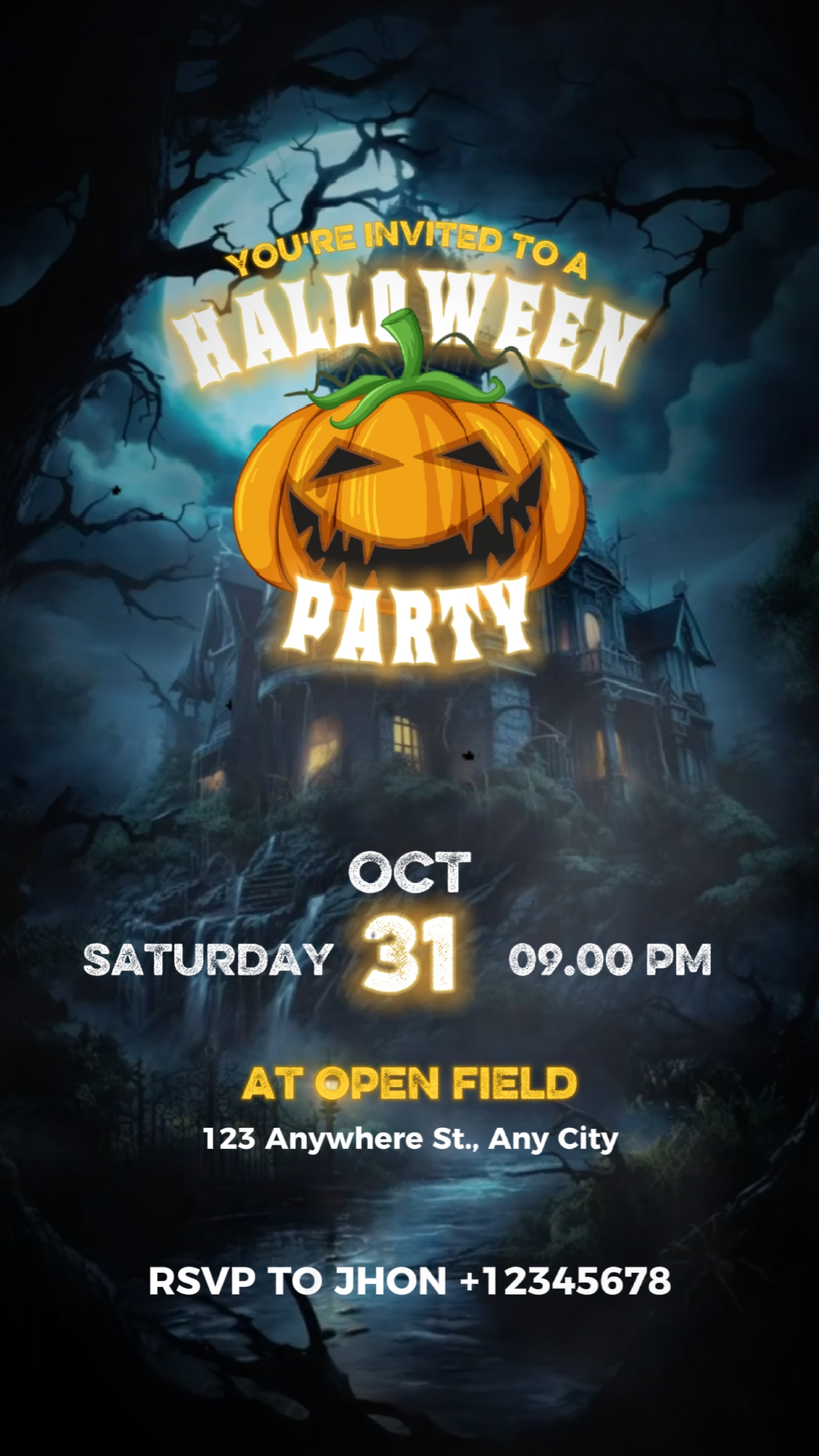 Party Rave Invitation - Pippit
