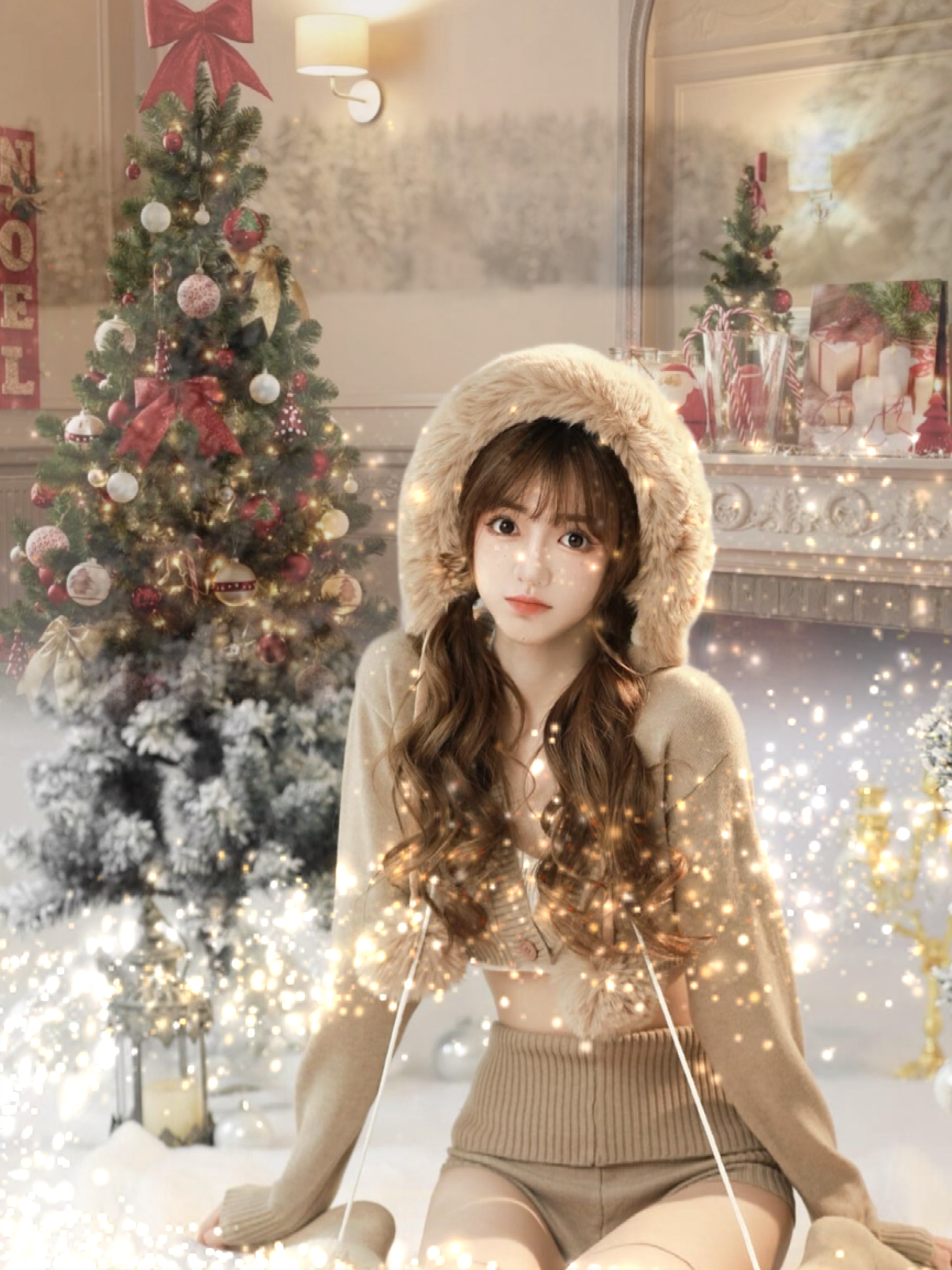 christmas pfp template - Pippit