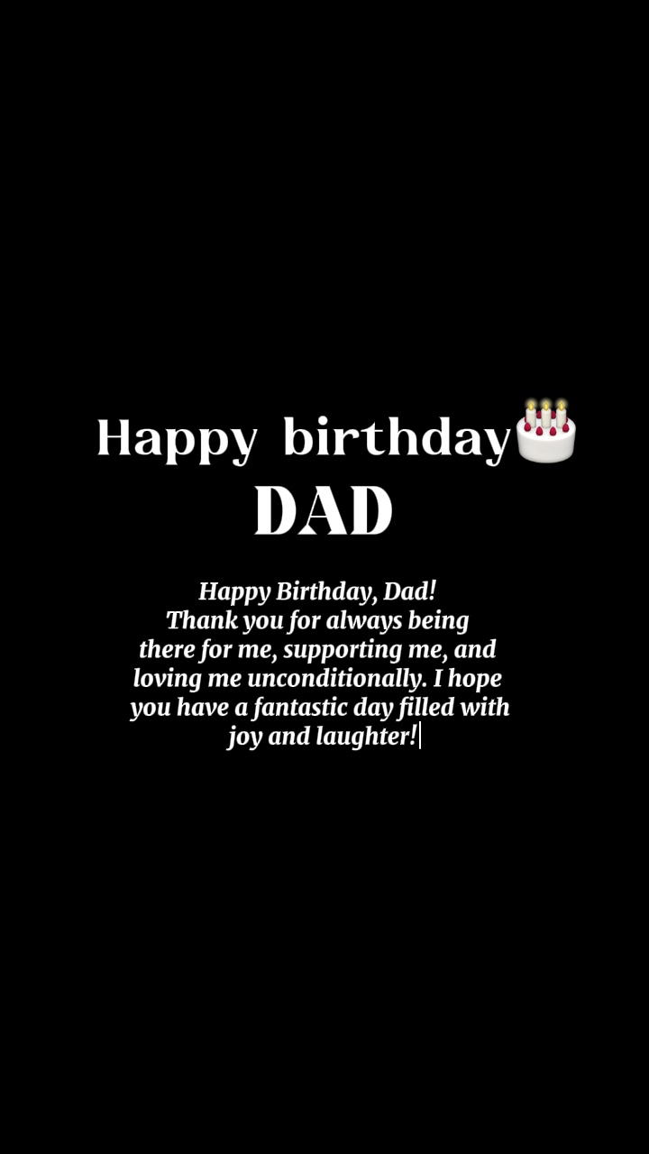 Happy Birthday Templates for Your Dad - Pippit