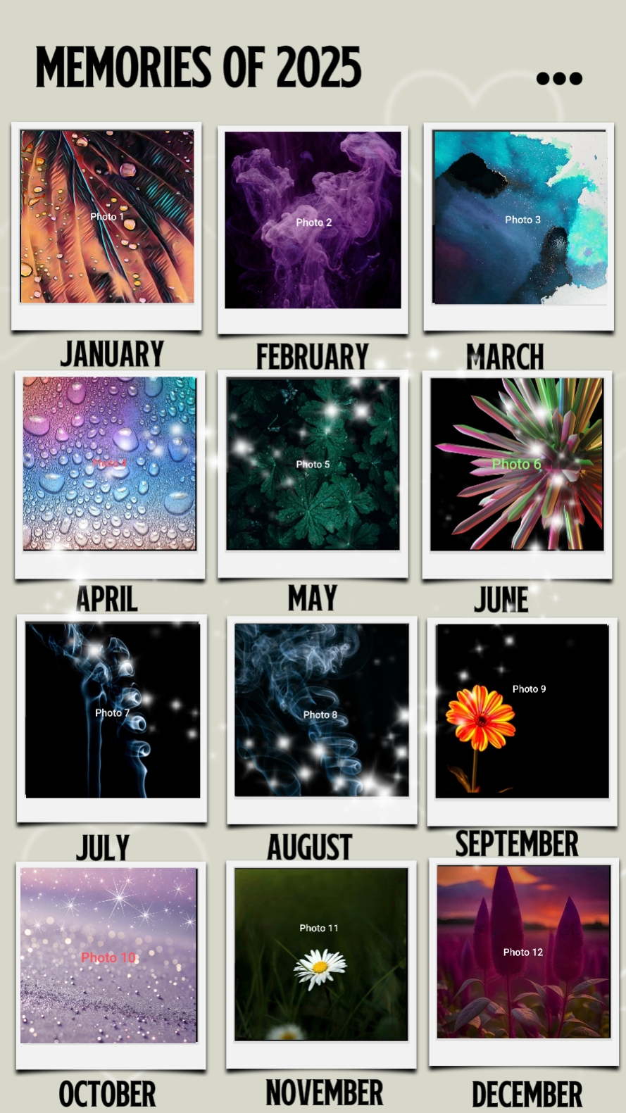 Year Recap Collage Template for Video - Pippit