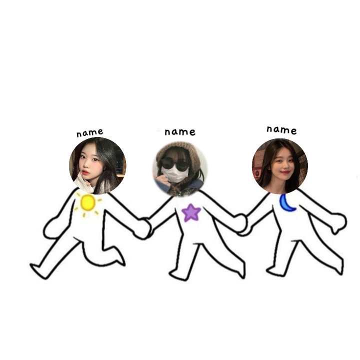 Templates With Your Three Best Friends - Pippit