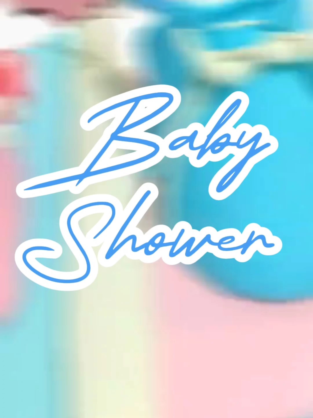 Plantillas De Letras De Baby Shower - Pippit
