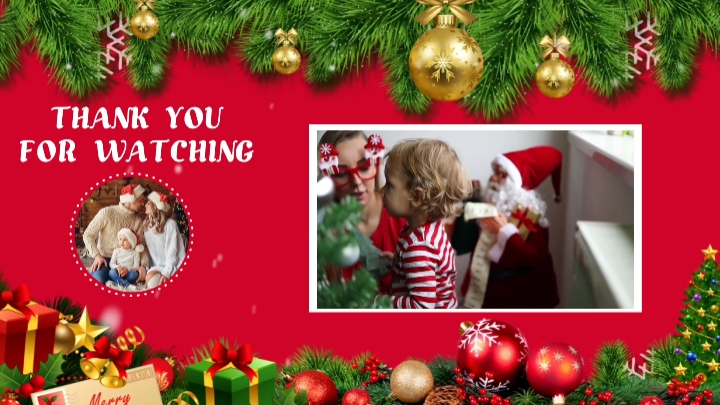Christmas Outro Video - Pippit
