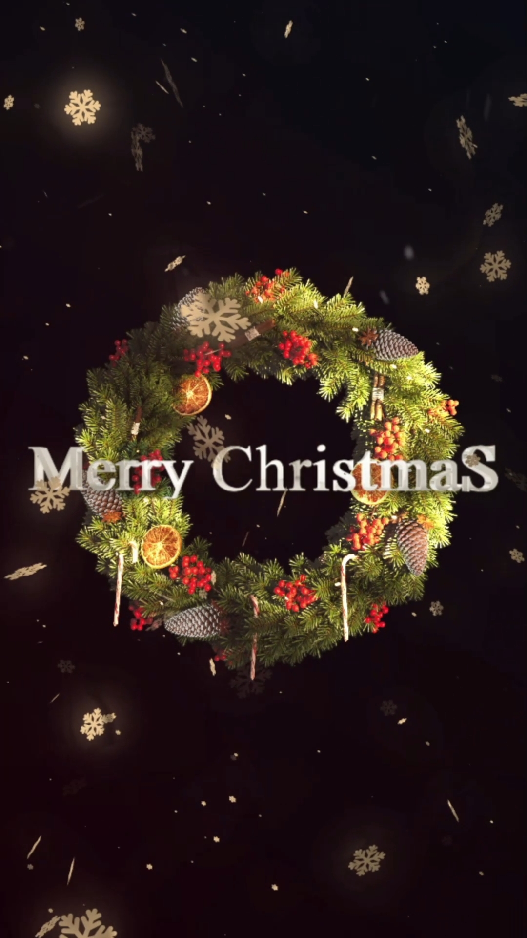 Christmas Party Countdown Winter Theme Template - Pippit