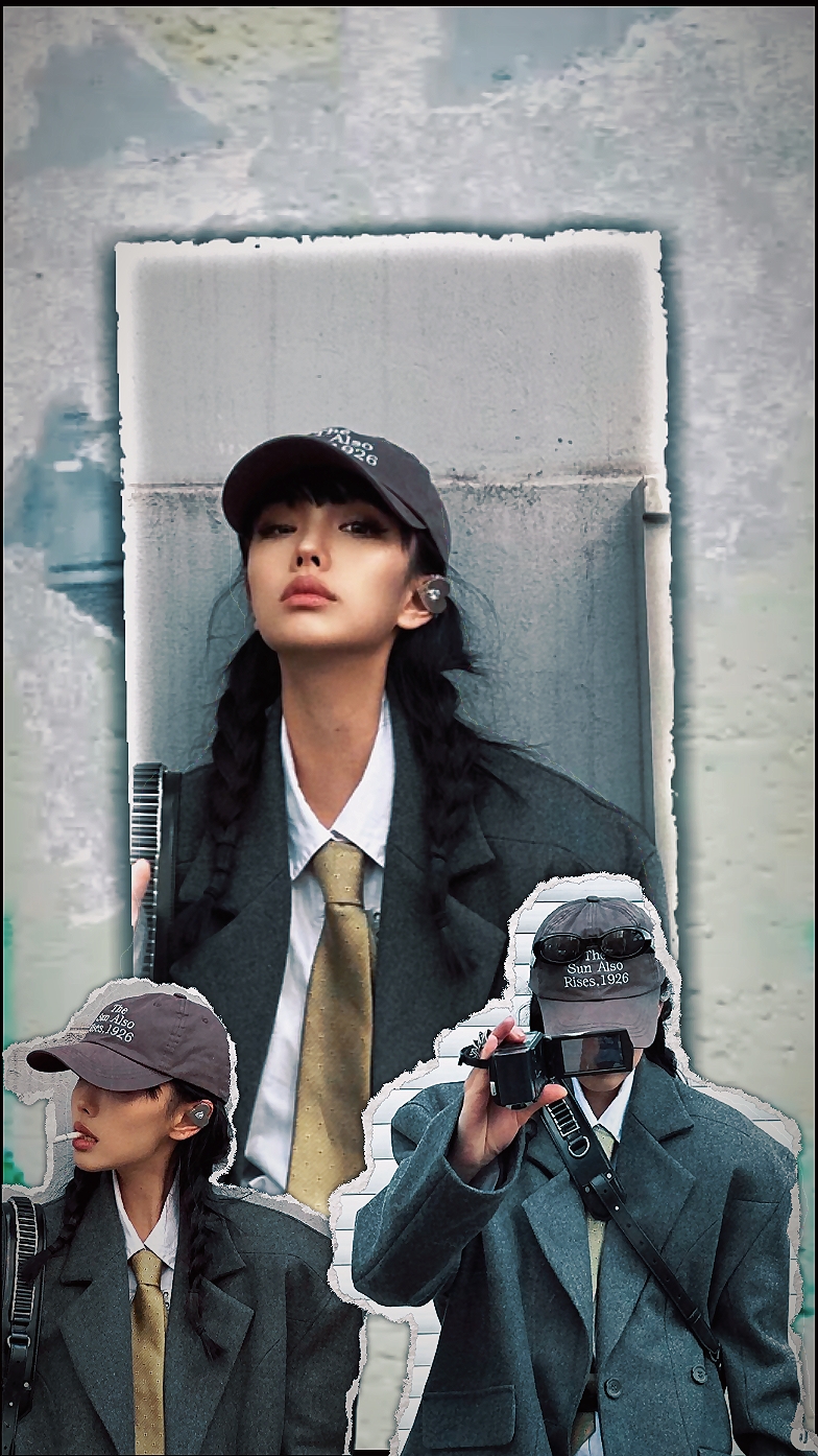 Template Trending Cut Out Effect - Pippit