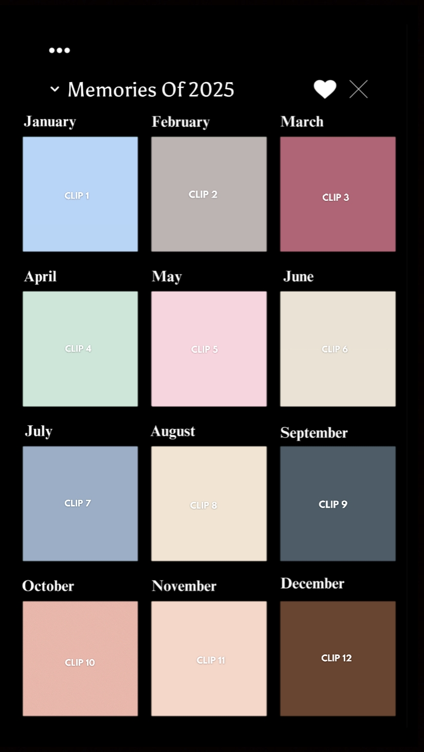 Carousel Pictures Template 2025 Recap - Pippit