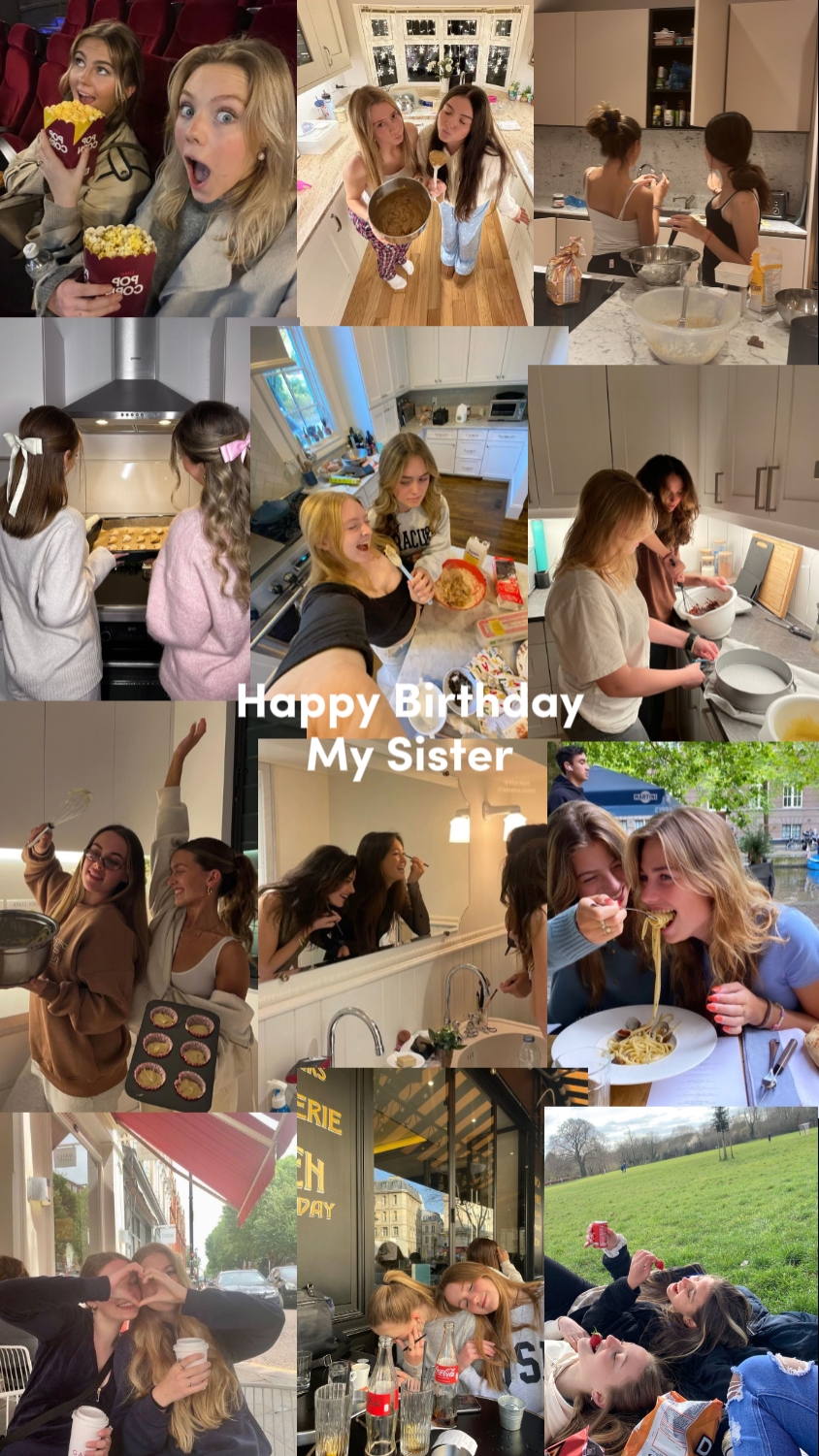 Isso Está Te Dando Feliz Aniversário Atrasado, Mas Eu Te Amo, Irmã ...