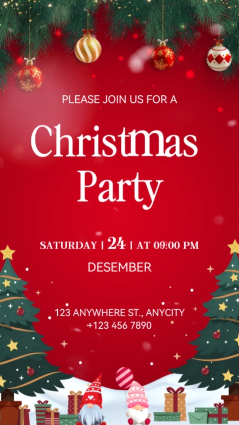 Christmas Party Program Sample - Pippit