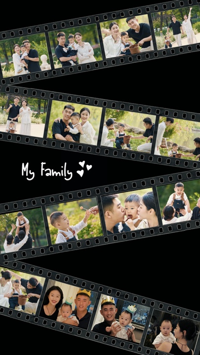 Family Templates Many Pictures - Pippit