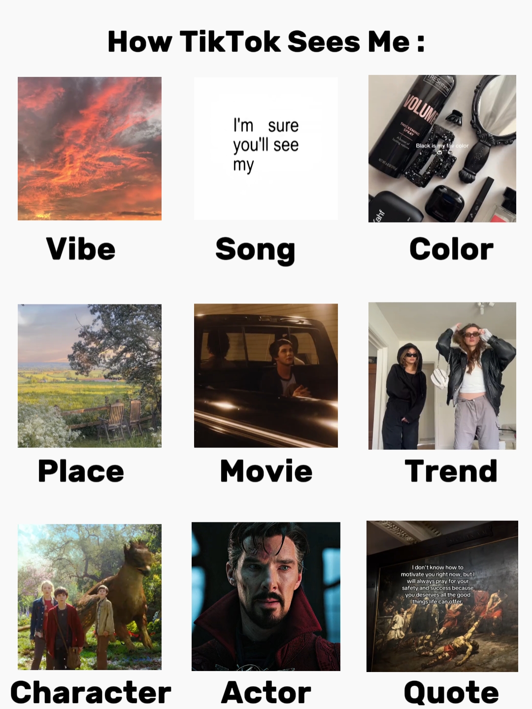 How TikTok Sees Me Grid - Pippit