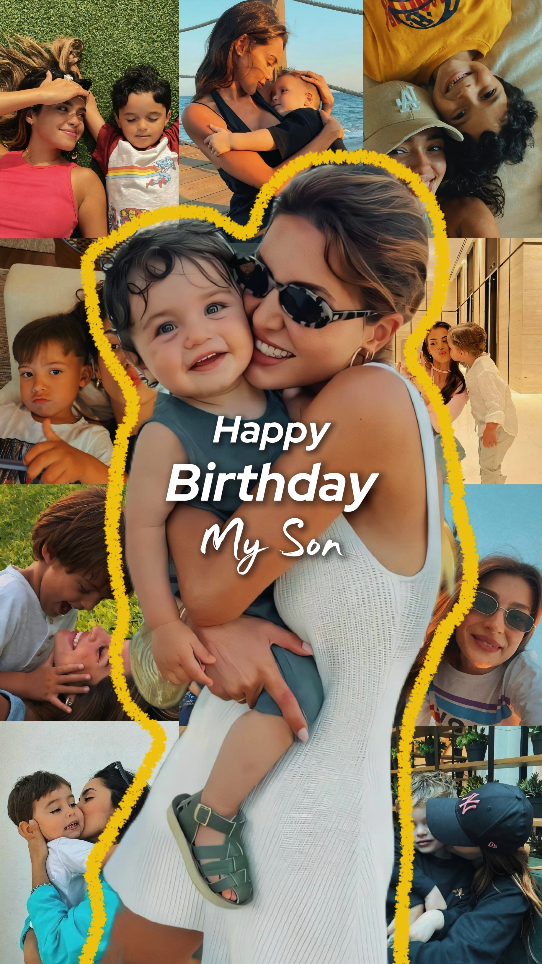 Kids Templates for Birthday Boy - Pippit