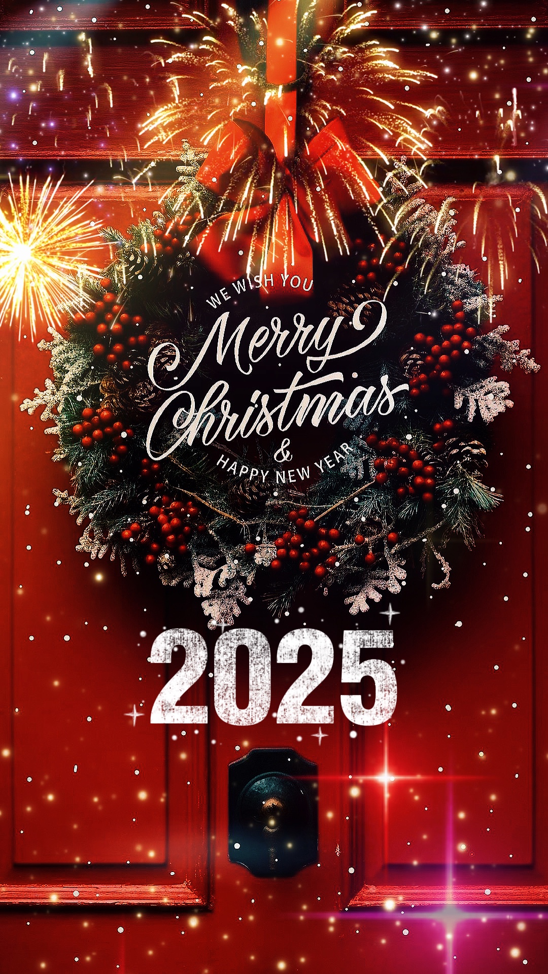 Feliz Navidad 2025 Plantillas de Navidad - Pippit