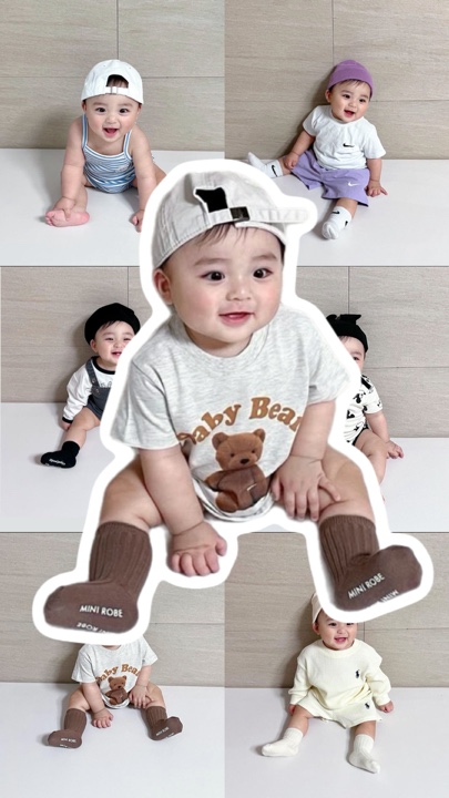 Face Cut Out Template for Baby - Pippit