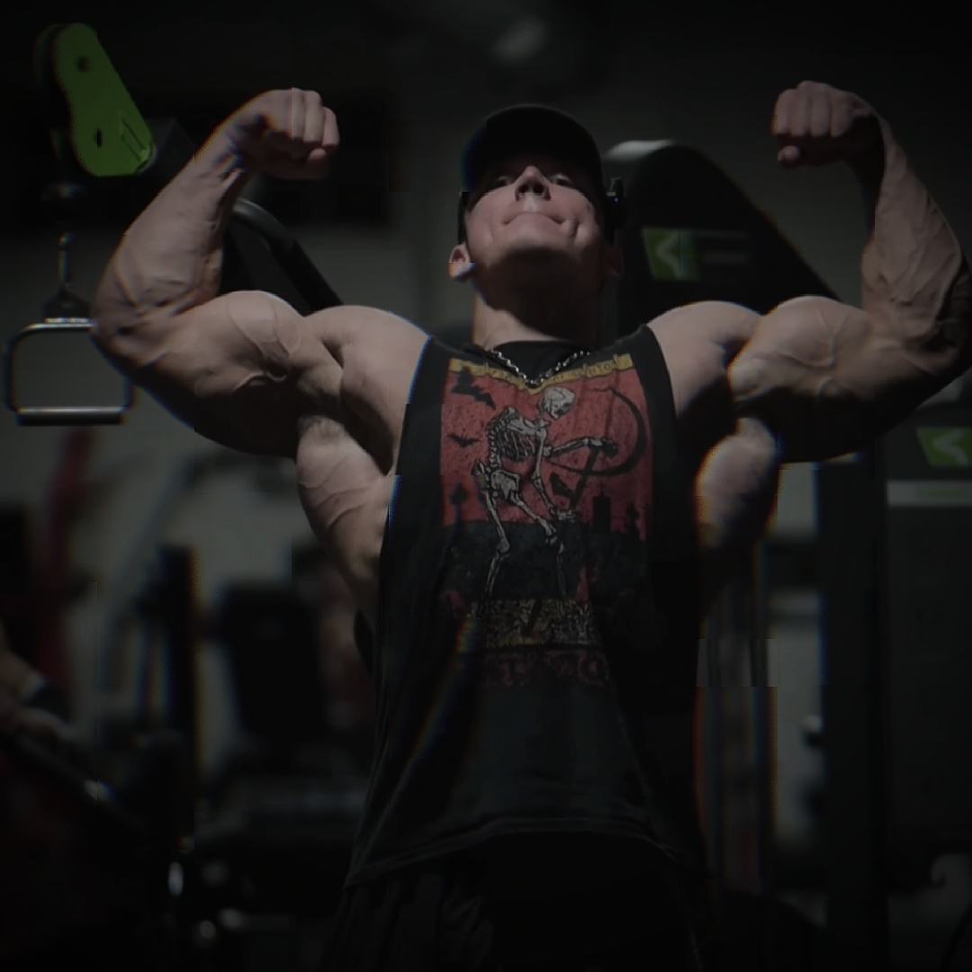 Badass Gym Edit Template - Pippit