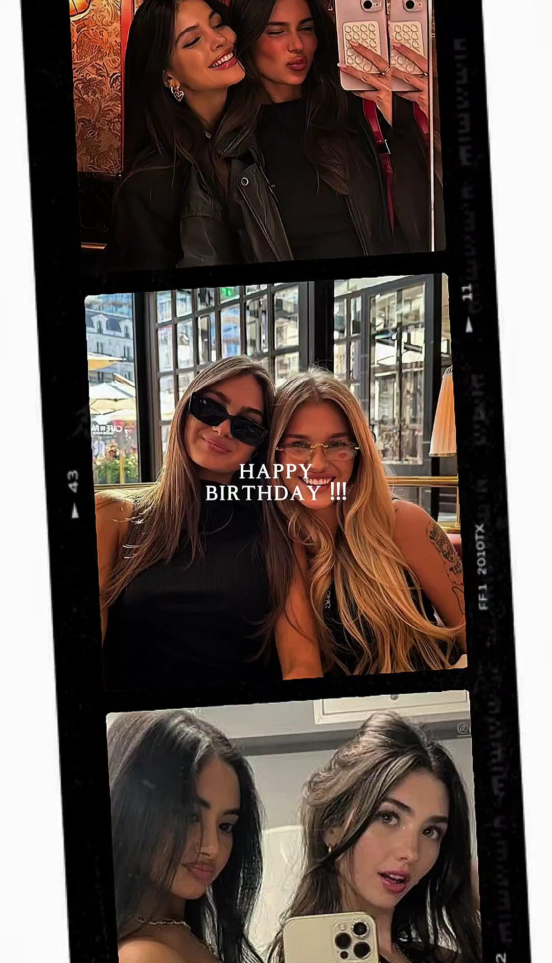 Templates of Wishing Birthday to 2 People - Pippit