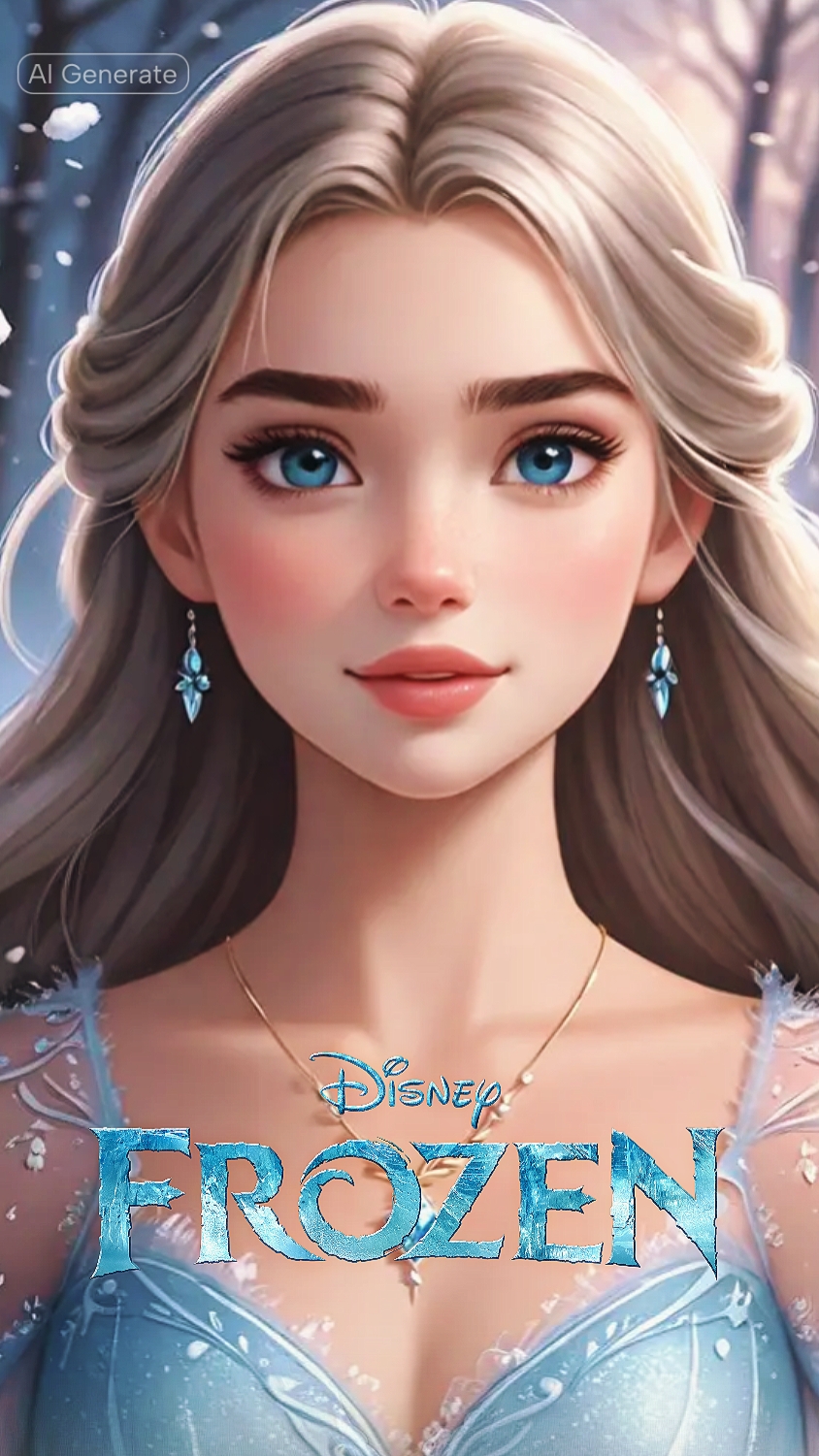 Elsa Ripped Paper AI - video template by CapCut