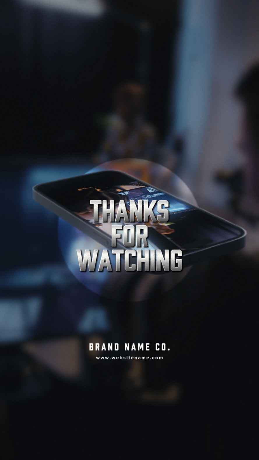 Ending Text Template Portrait - Pippit