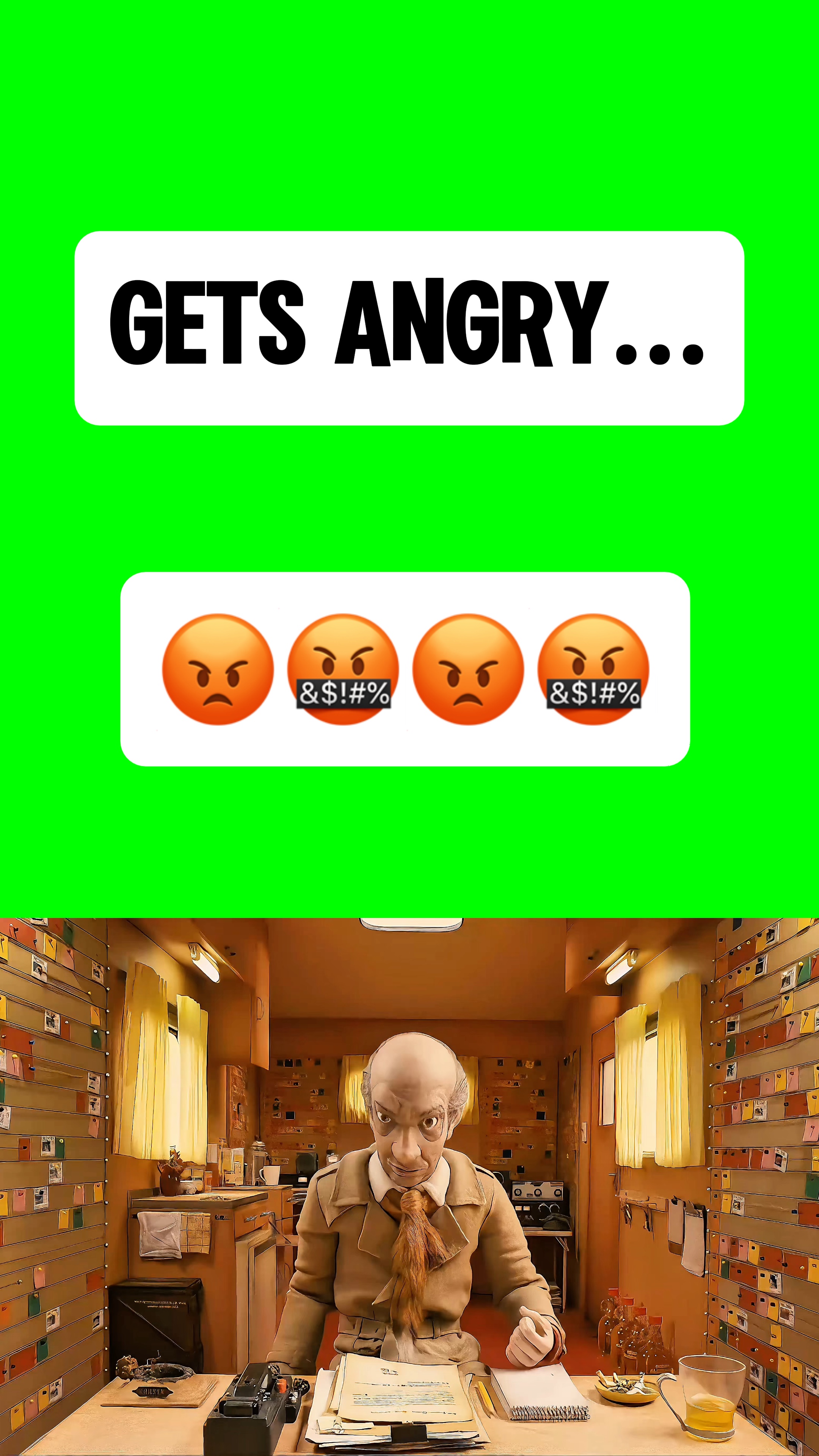 angry man meme template - Pippit