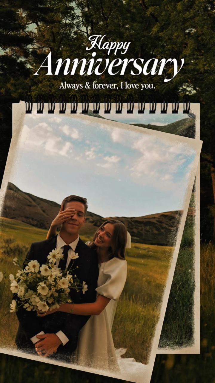 Happy Anniversary - video template by CapCut